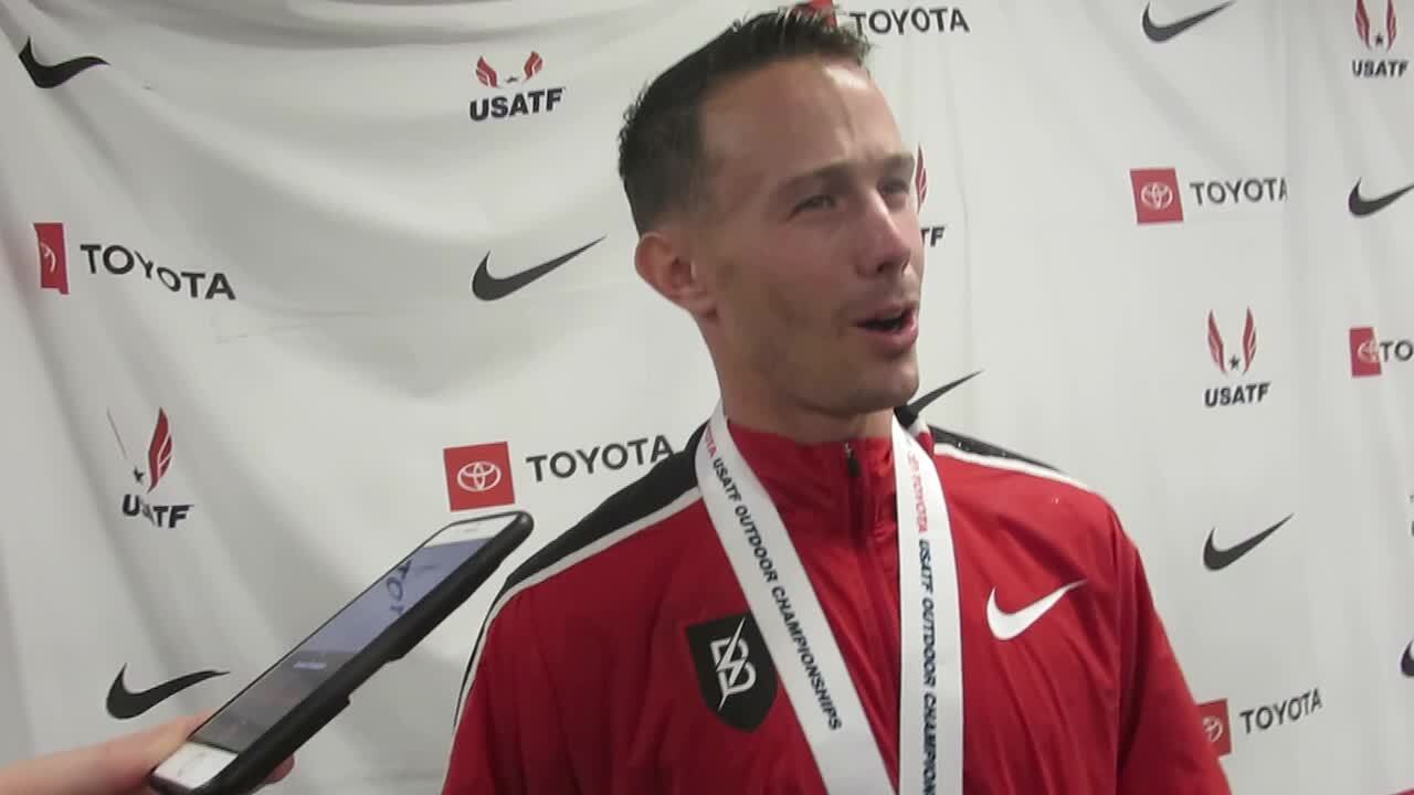 DyeStat.com - Videos - Josh Thompson 3rd Place Men's 1500m - Toyota ...