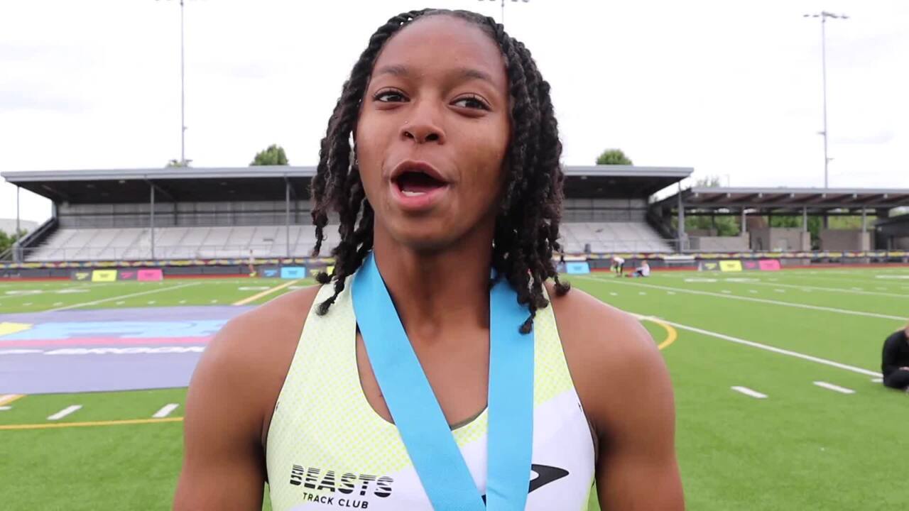 DyeStat.com - Videos - Jane Hedengren 1st Place Girls 1 Mile - Brooks ...