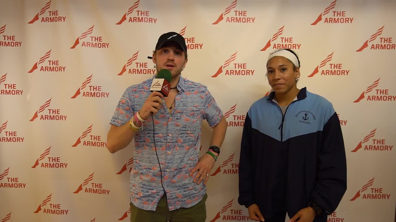 ArmoryTrack.com - Videos - Isabel Whittaker Runs US #3 54.84 in the 400m