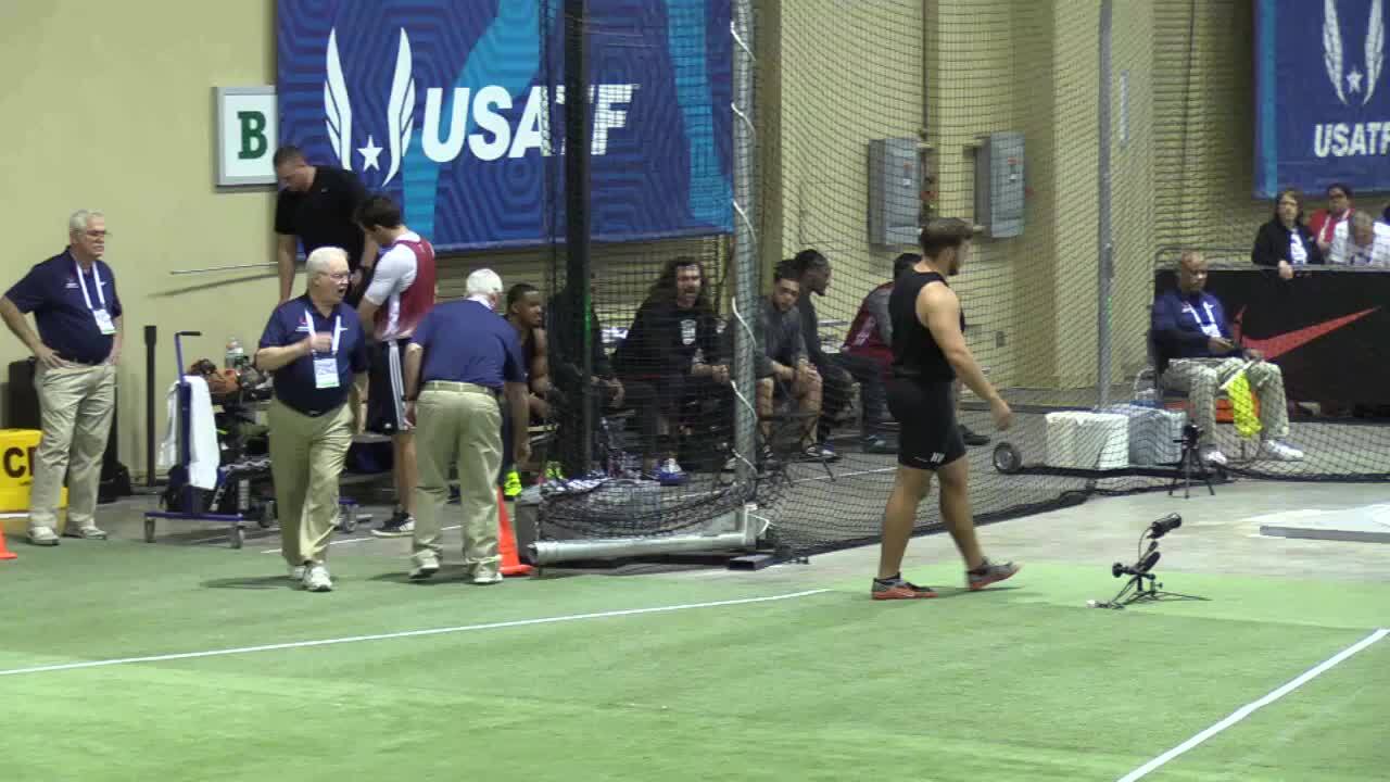 USATF.TV - Videos - Men's Weight Throw Round 1 - USATF Indoor ...