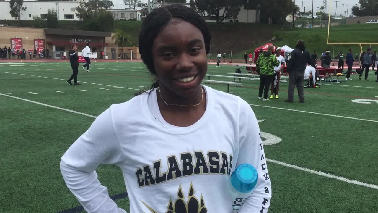 Redondo NIKE Track and Field Invitational - Videos - DeAnna Nowling 1st ...