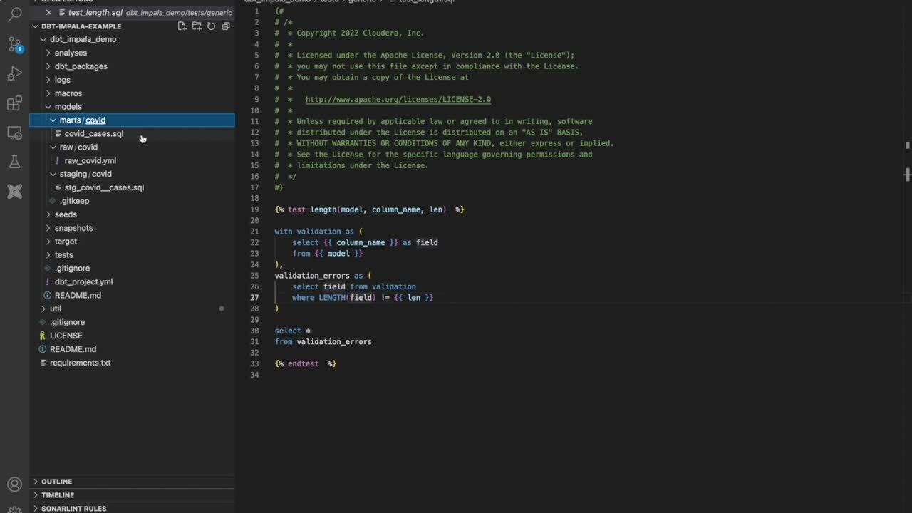 [VIDEO] Using the dbt-impala-example repo to boots... - Cloudera ...