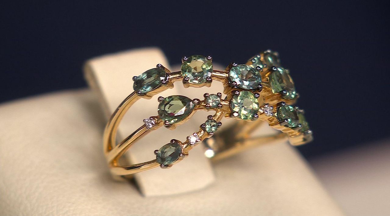 Vault Discoveries 1.30ct Alexandrite Ring 14K Gold QVC