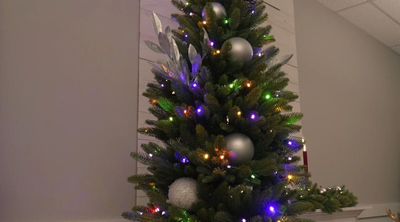 Bethlehem Lights Grand Radiance Slim Tree w/ 3-in-1 LEDs - QVC.com