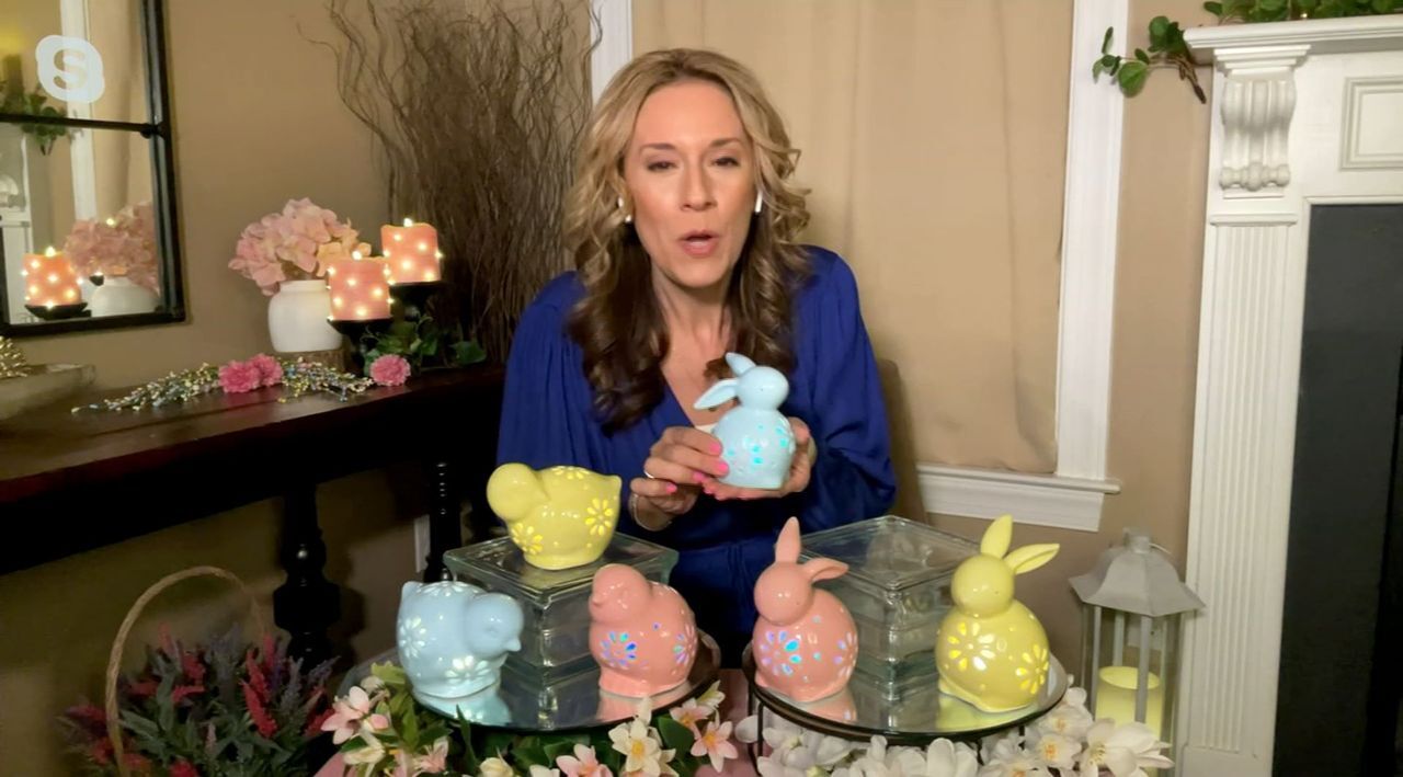 Lightscapes Set of 3 Illuminated Ceramic Spring Baby Animals - QVC.com