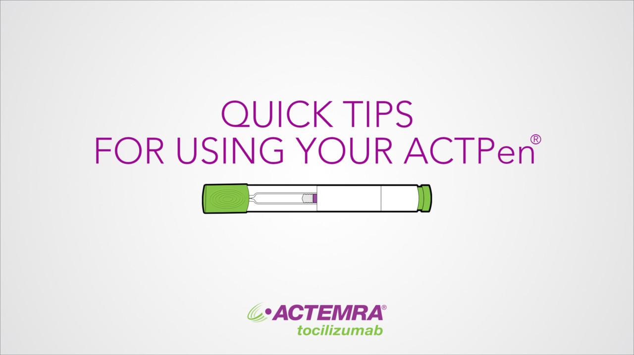 Logo Da Actemra Tocilizumab For The Treatment Of Rheumatoid Arthritis