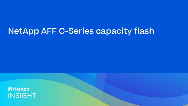 NetApp AFF C-Series capacity flash [1314-1]