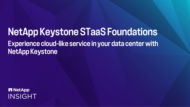 Experience cloud-like service in your datacenter through NetApp ...