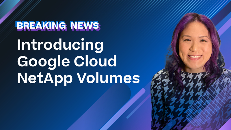 Introducing Google Cloud NetApp Volumes
