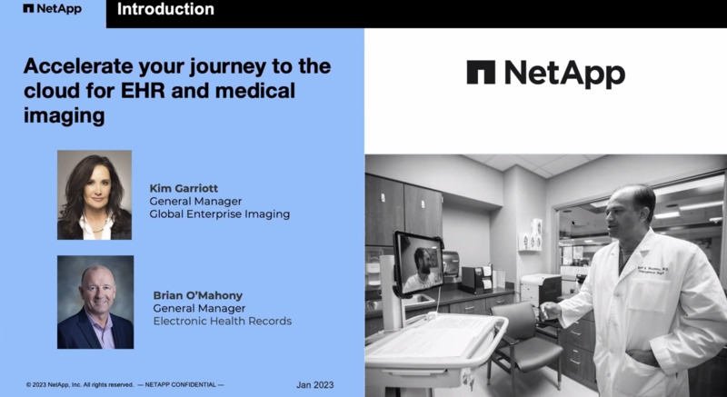 Accelerate your journey to the cloud for EHR and medical imaging