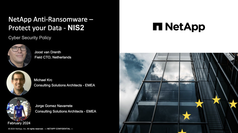 Netapp Anti Ransomware Protect Your Data