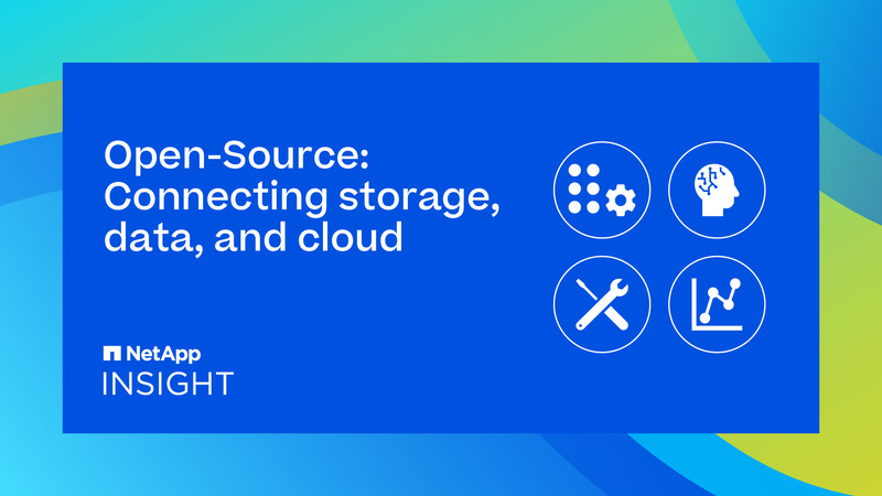 Open-source: connecting storage, data, and cloud [1113-1]