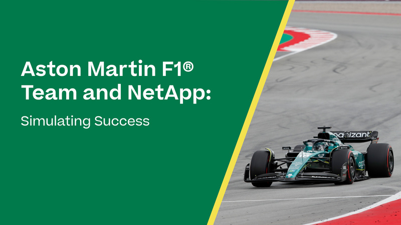 Aston Martin F1 Team and NetApp - Simulating success