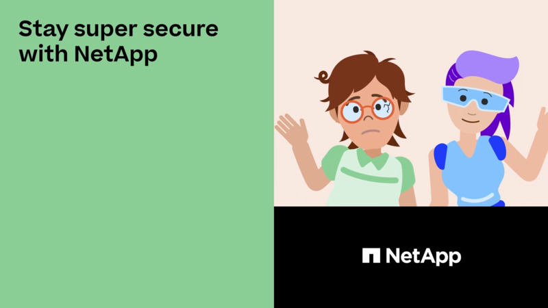Stay super secure with NetApp