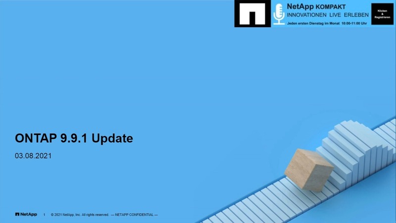 NetApp ONTAP 9.9.1 Update