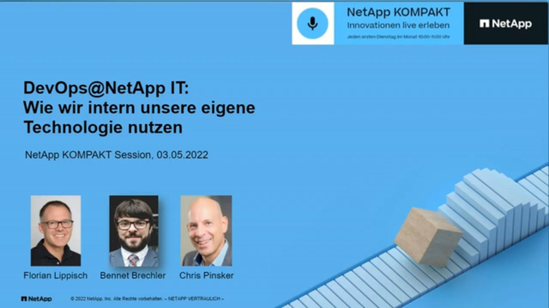 Wie wir intern unsere eigene IT nutzen | NetApp on NetApp
