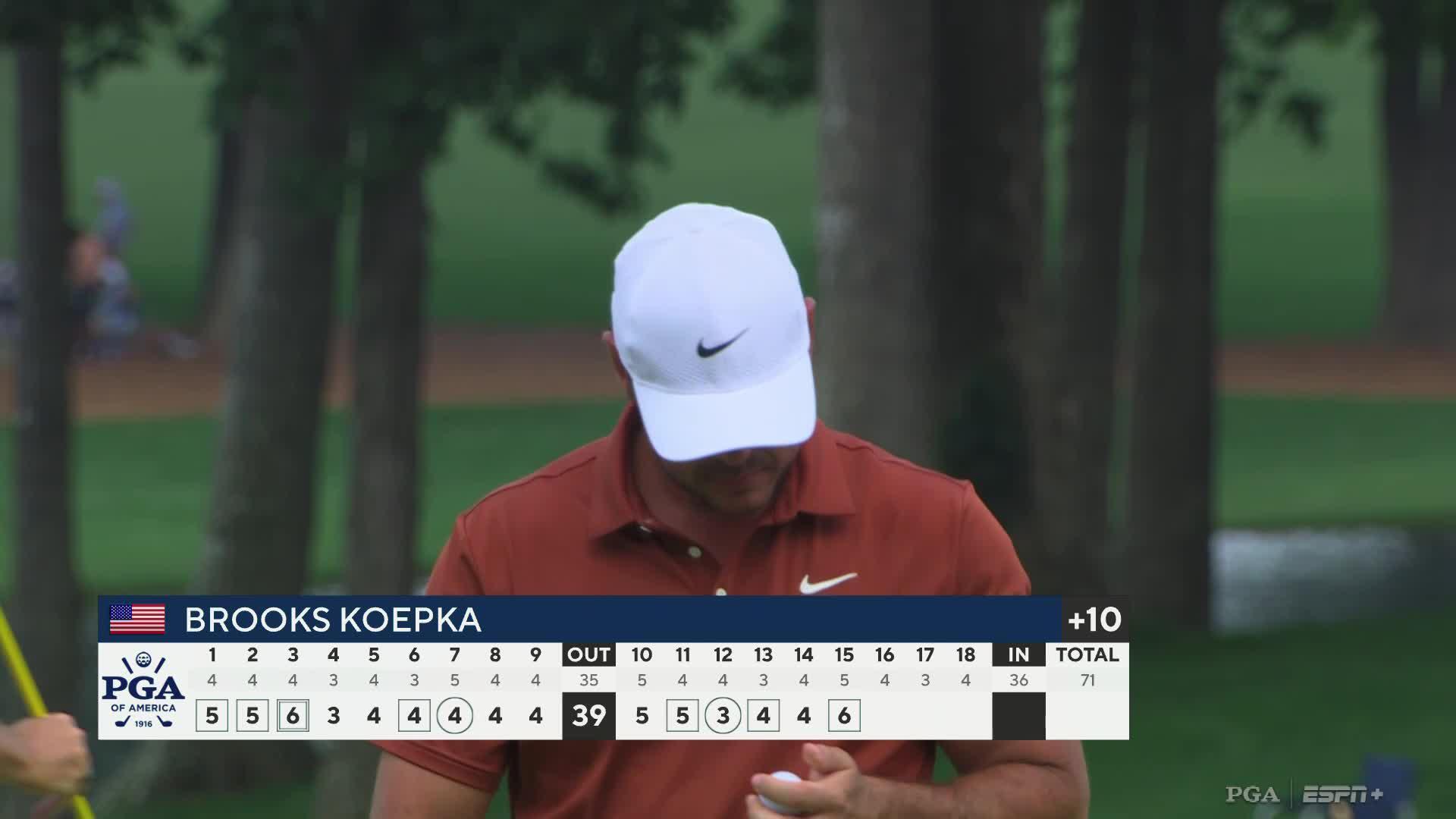 Brooks Koepka 6th Shot on No. 15 Hole - 2025 PGA Championship Round 2 | PGA Championship