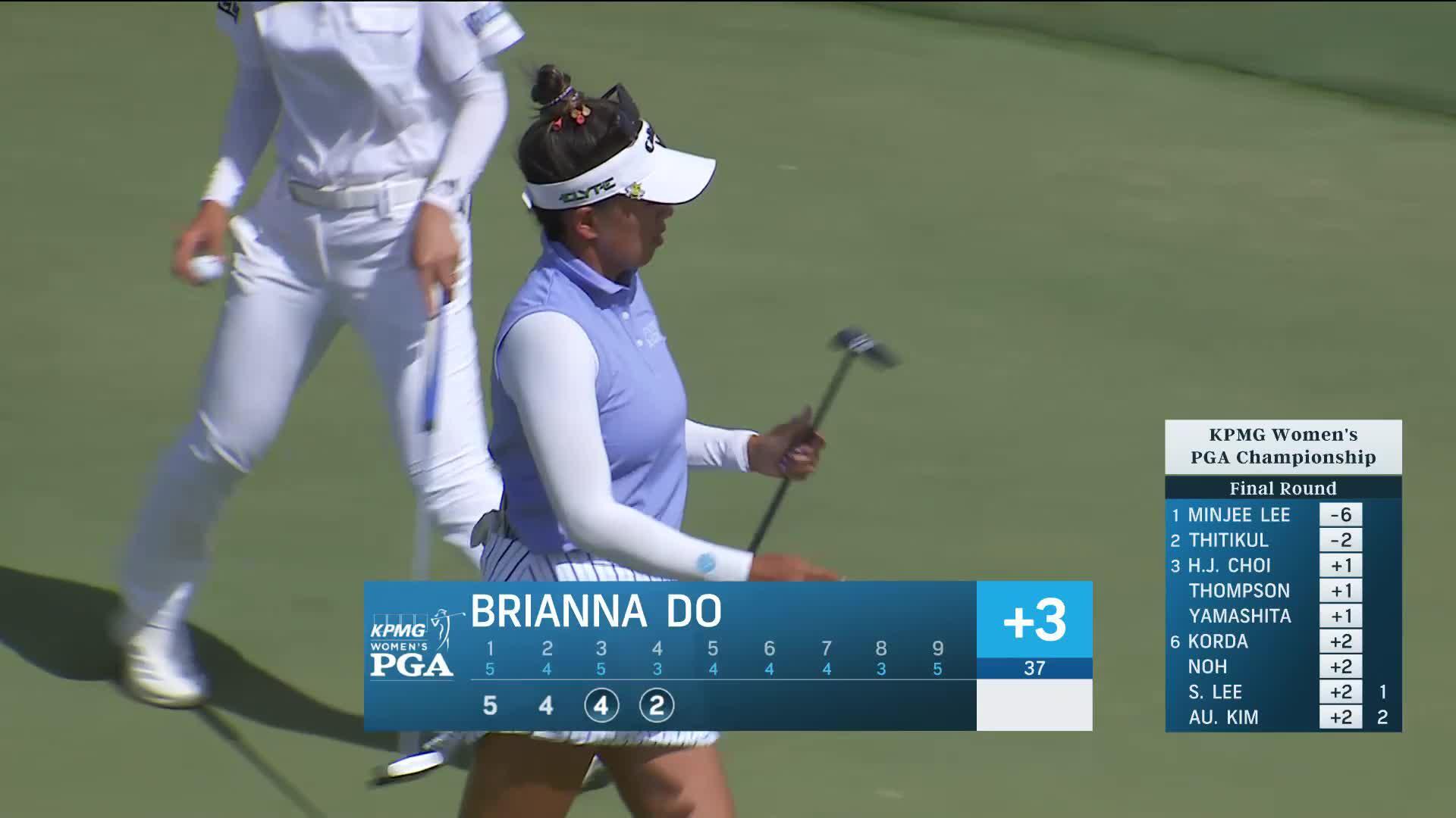 Brianna Do 2nd Shot on No. 4 Hole - 2025 KPMG Women's PGA Championship Round 4 | KPMG Women's ...