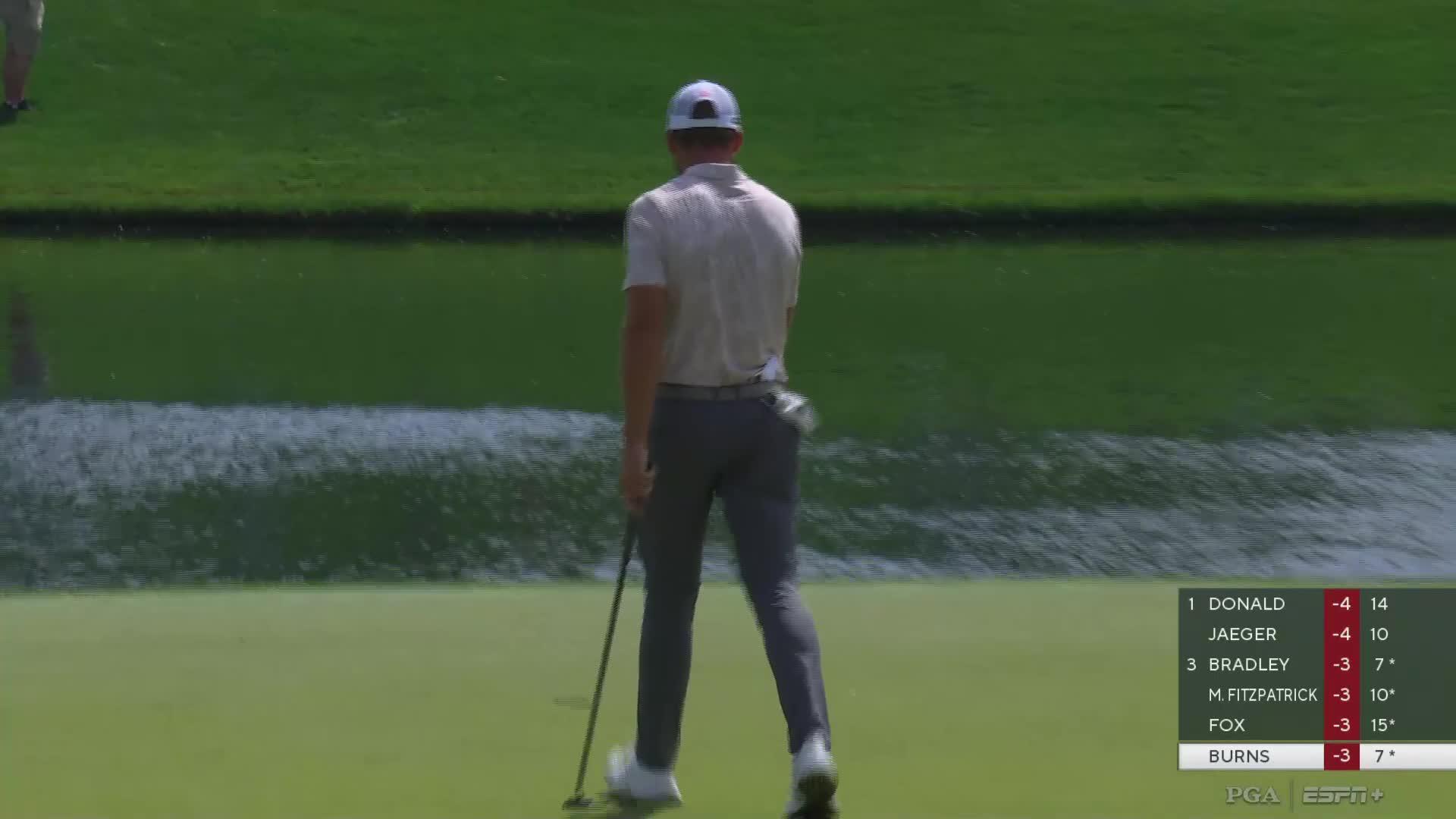 Sam Burns 4th Shot on No. 16 Hole - 2025 PGA Championship Round 1 | PGA Championship