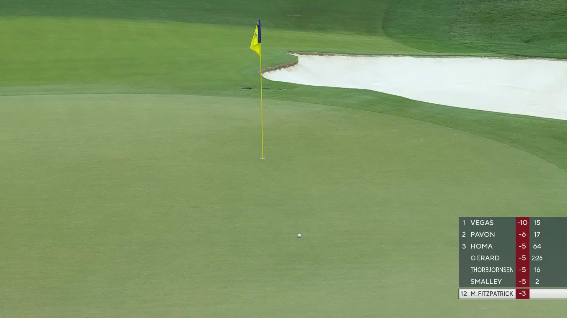 Matt Fitzpatrick 2nd Shot on No. 1 Hole - 2025 PGA Championship Round 2 | PGA Championship