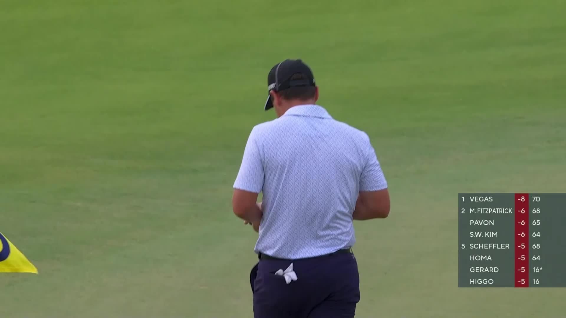 Justin Lower 3rd Shot on No. 16 Hole - 2025 PGA Championship Round 2 ...