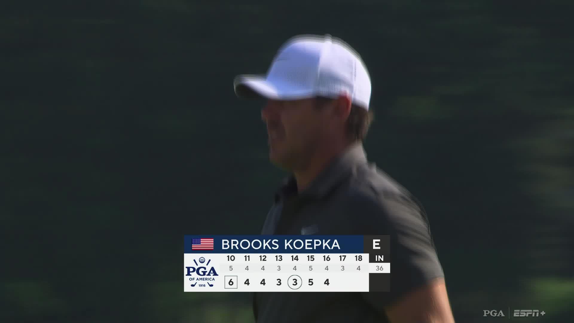 Brooks Koepka 4th Shot on No. 16 Hole - 2025 PGA Championship Round 1 | PGA Championship