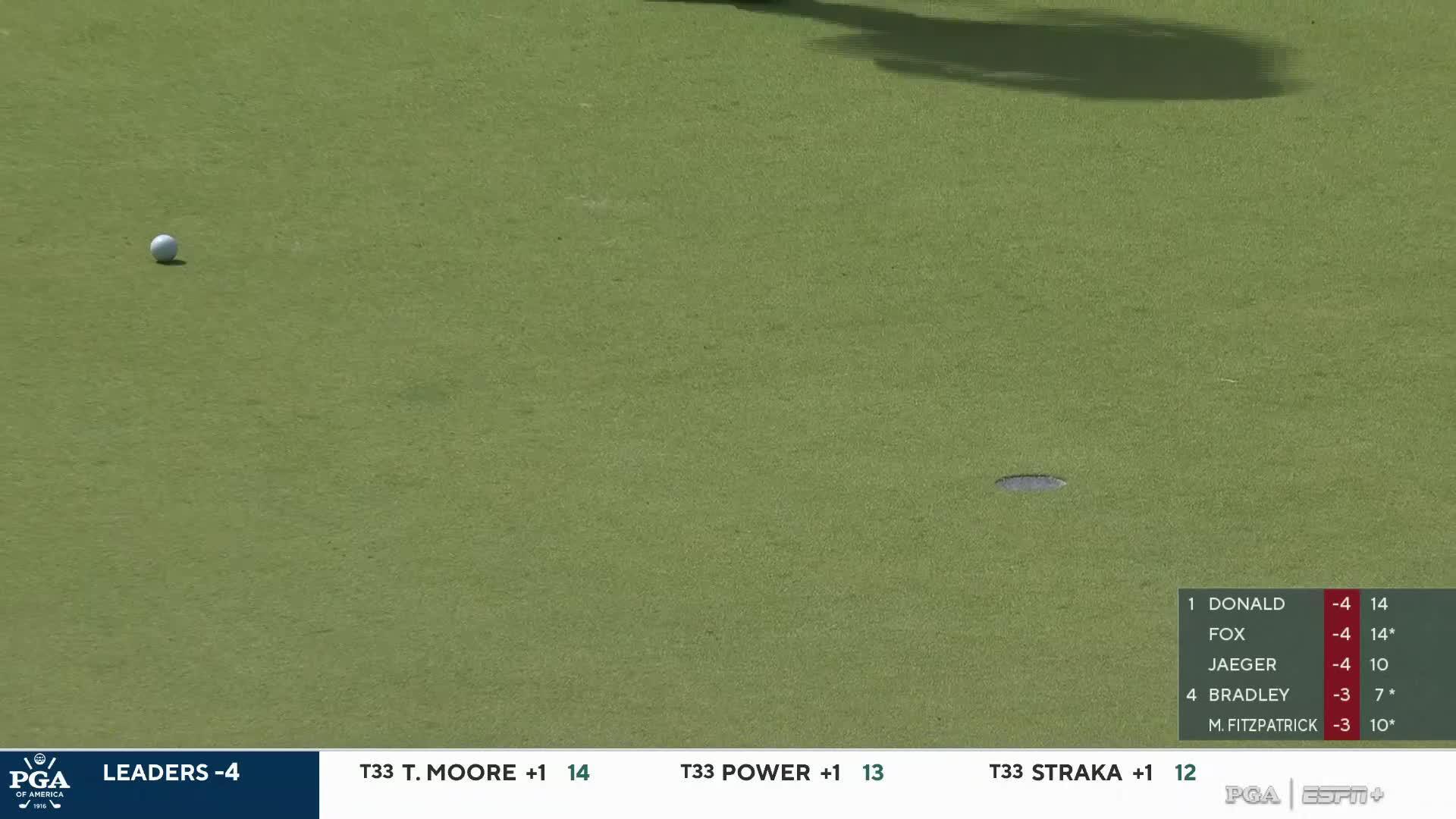 Scottie Scheffler 3rd Shot on No. 18 Hole - 2025 PGA Championship Round 1 | PGA Championship