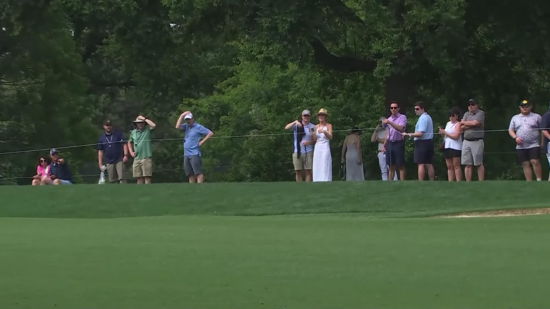 Scottie Scheffler 1st Shot on No. 10 Hole - 2025 PGA Championship Round 2 | PGA Championship
