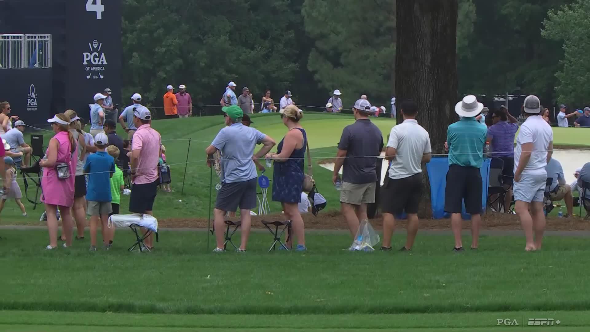 Brooks Koepka 1st Shot on No. 3 Hole - 2025 PGA Championship Round 2 | PGA Championship