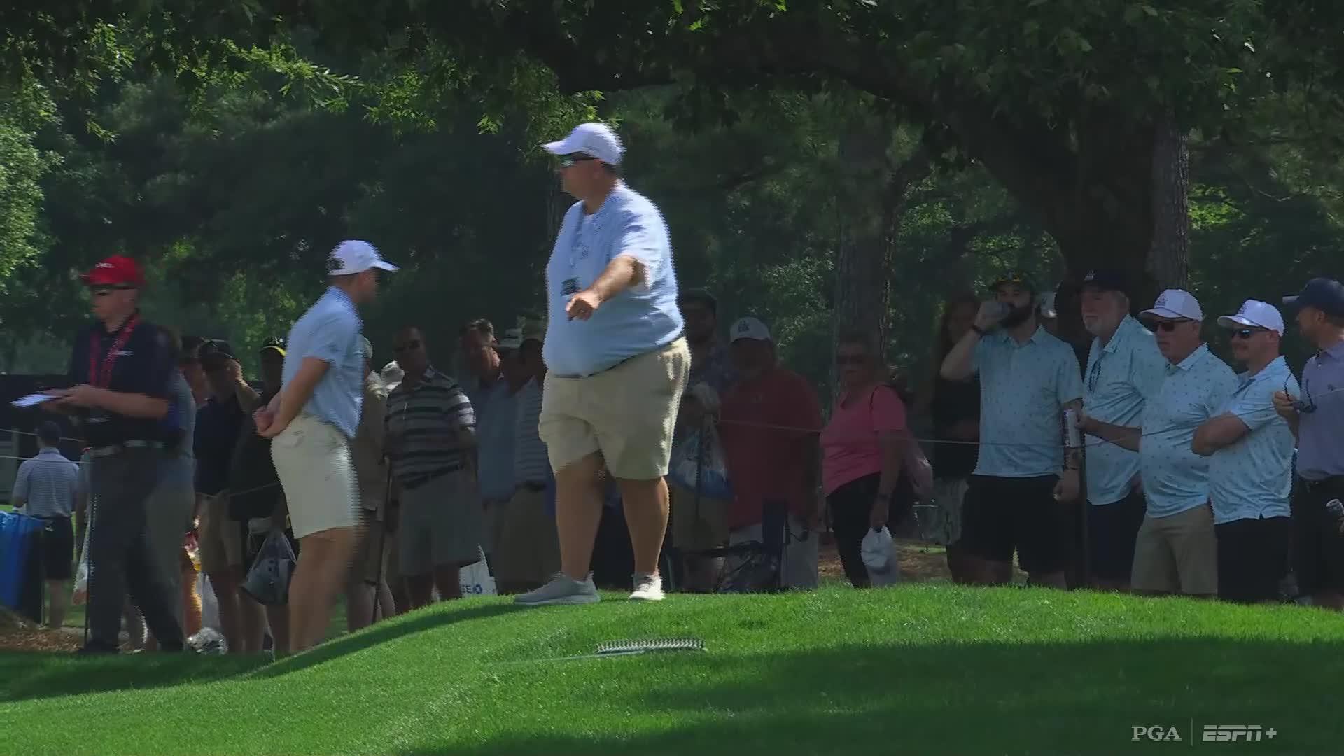 Brooks Koepka 1st Shot on No. 1 Hole - 2025 PGA Championship Round 1 | PGA Championship