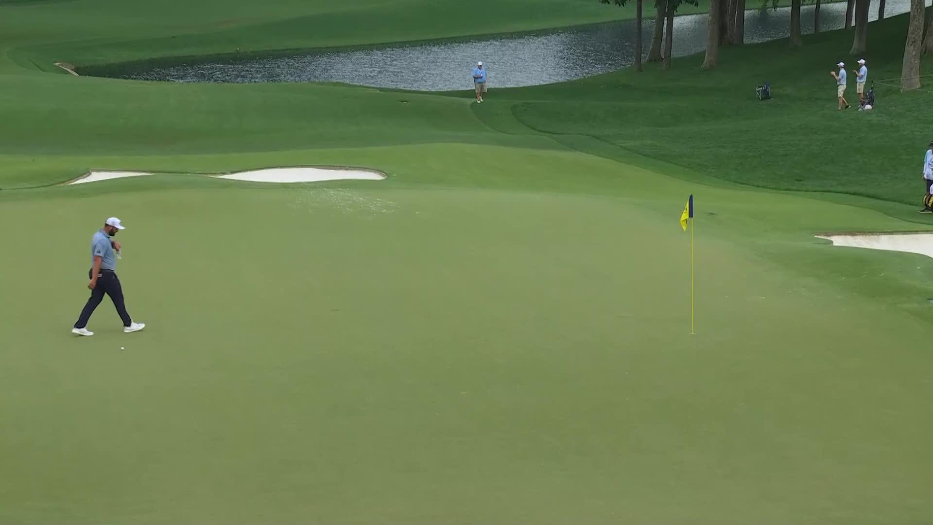 Matt Fitzpatrick 3rd Shot on No. 15 Hole - 2025 PGA Championship Round ...