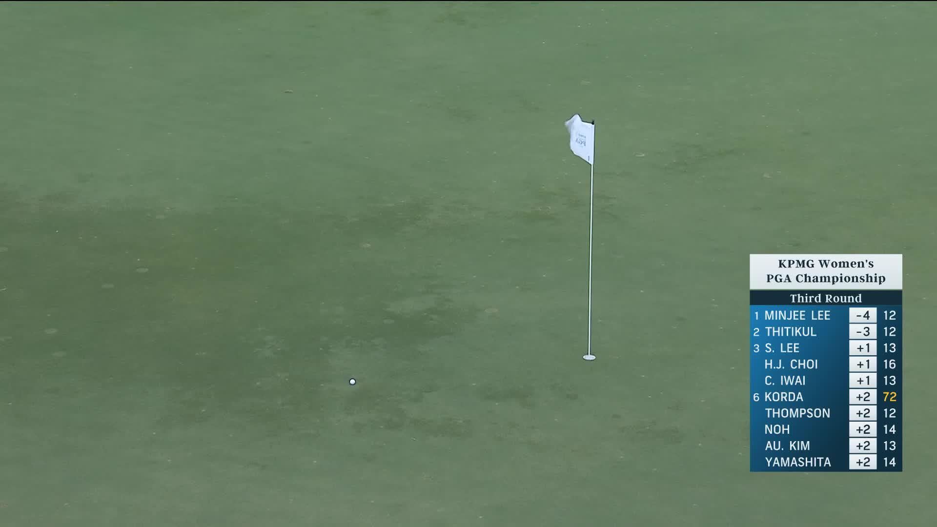 Yealimi Noh 1st Shot on No. 15 Hole - 2025 KPMG Women's PGA Championship Round 3 | KPMG Women's ...