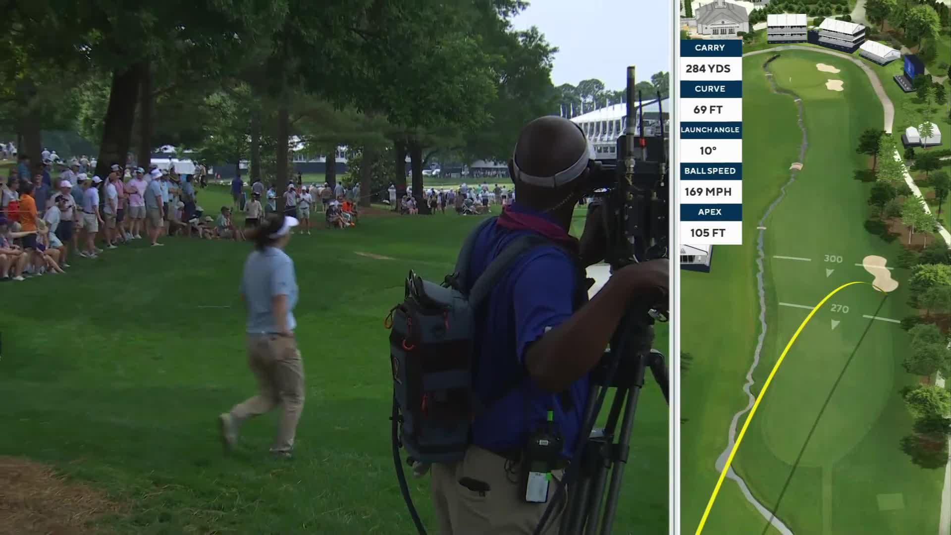 Tom Kim 1st Shot on No. 18 Hole - 2025 PGA Championship Round 2 | PGA Championship