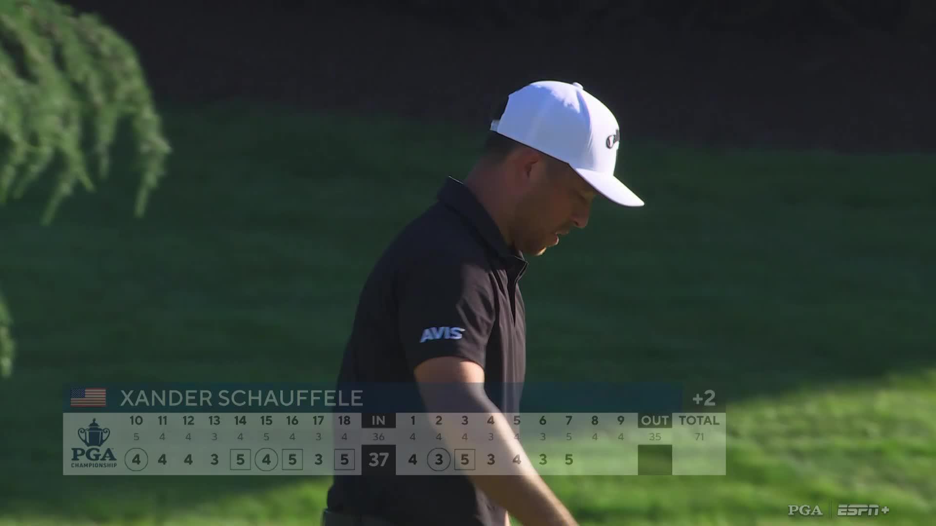 Xander Schauffele 5th Shot on No. 7 Hole - 2025 PGA Championship Round 3 | PGA Championship