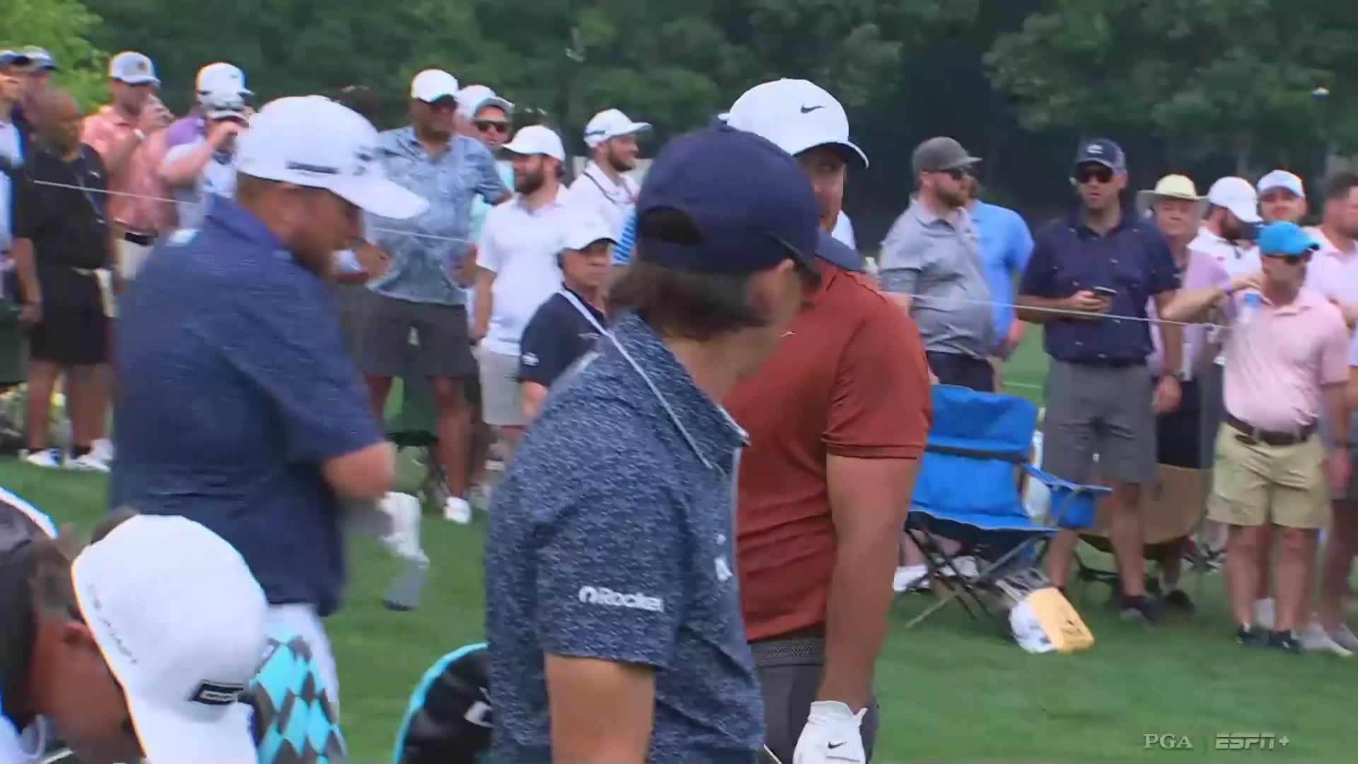 Brooks Koepka 1st Shot on No. 17 Hole - 2025 PGA Championship Round 2 ...