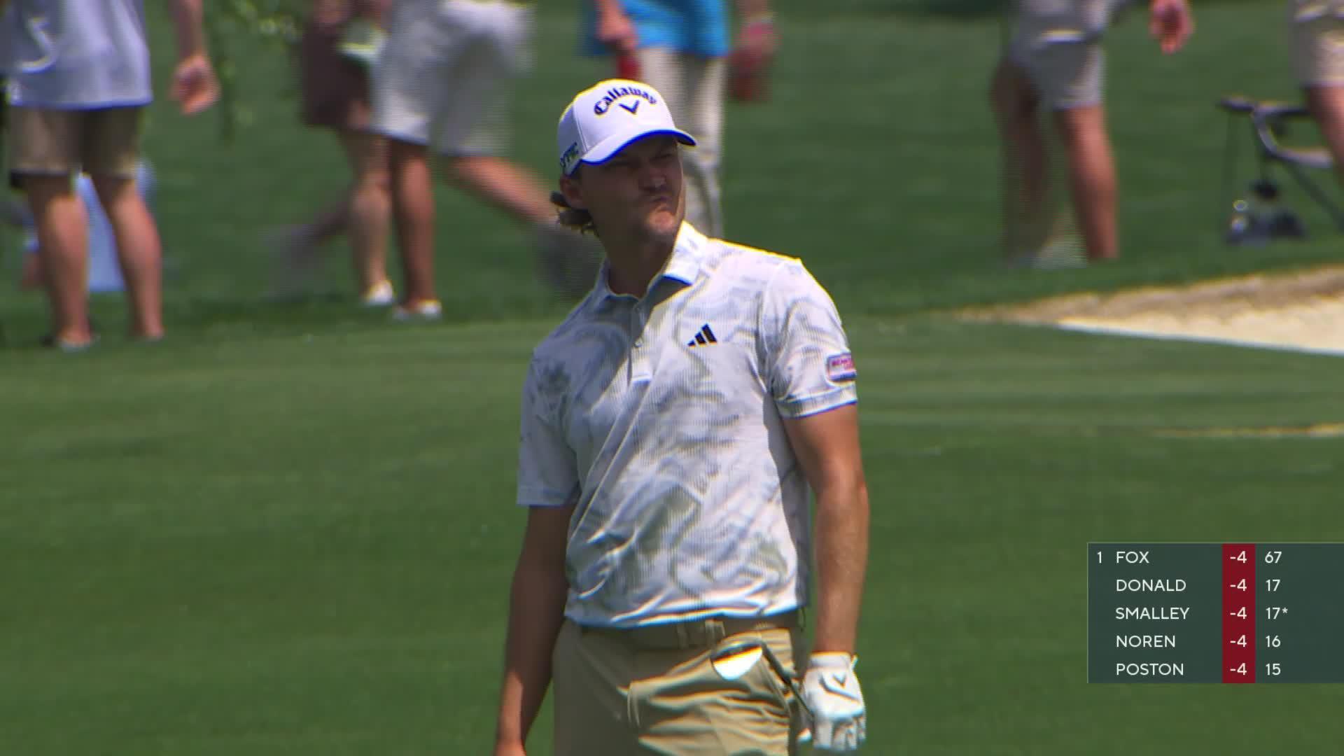 Rasmus Højgaard 2nd Shot on No. 5 Hole - 2025 PGA Championship Round 1 | PGA Championship