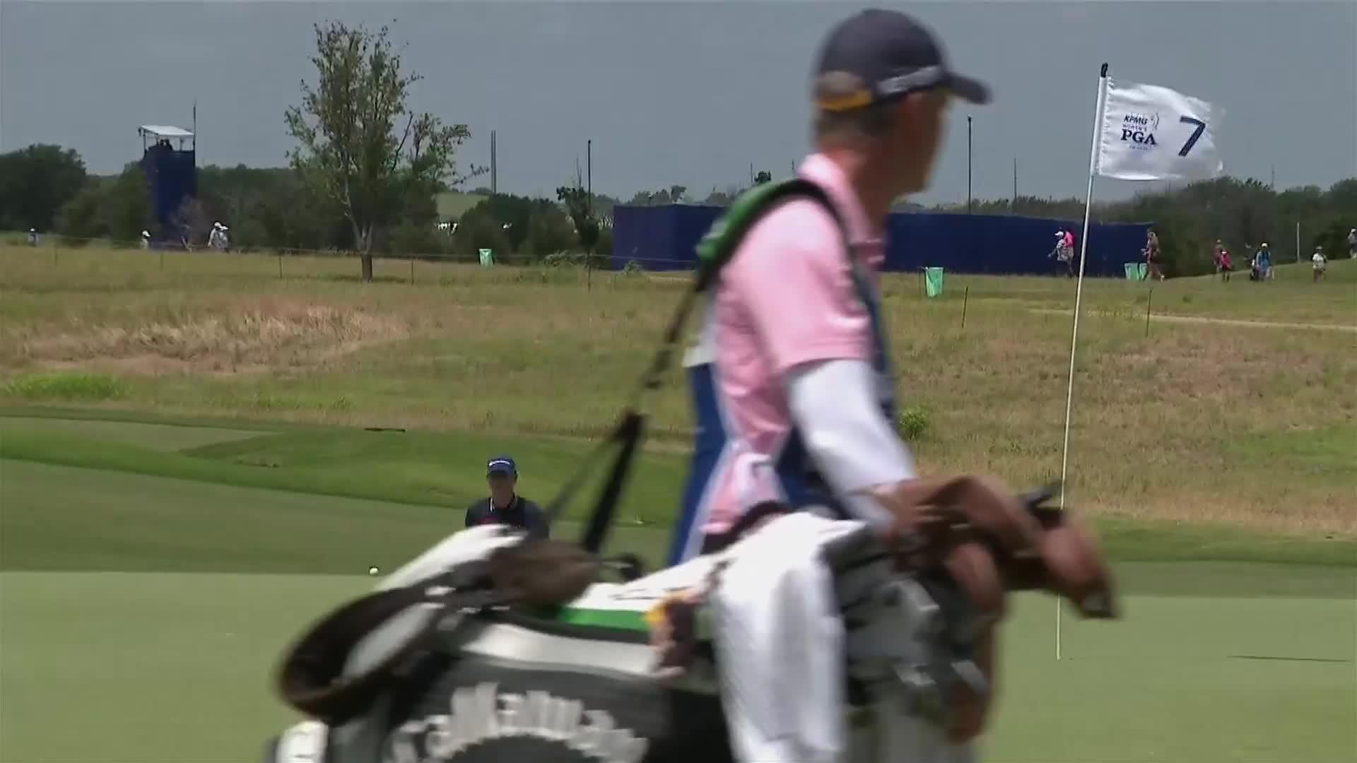 Charley Hull 2nd Shot on No. 7 Hole - 2025 KPMG Women's PGA Championship Round 4 | KPMG Women's ...