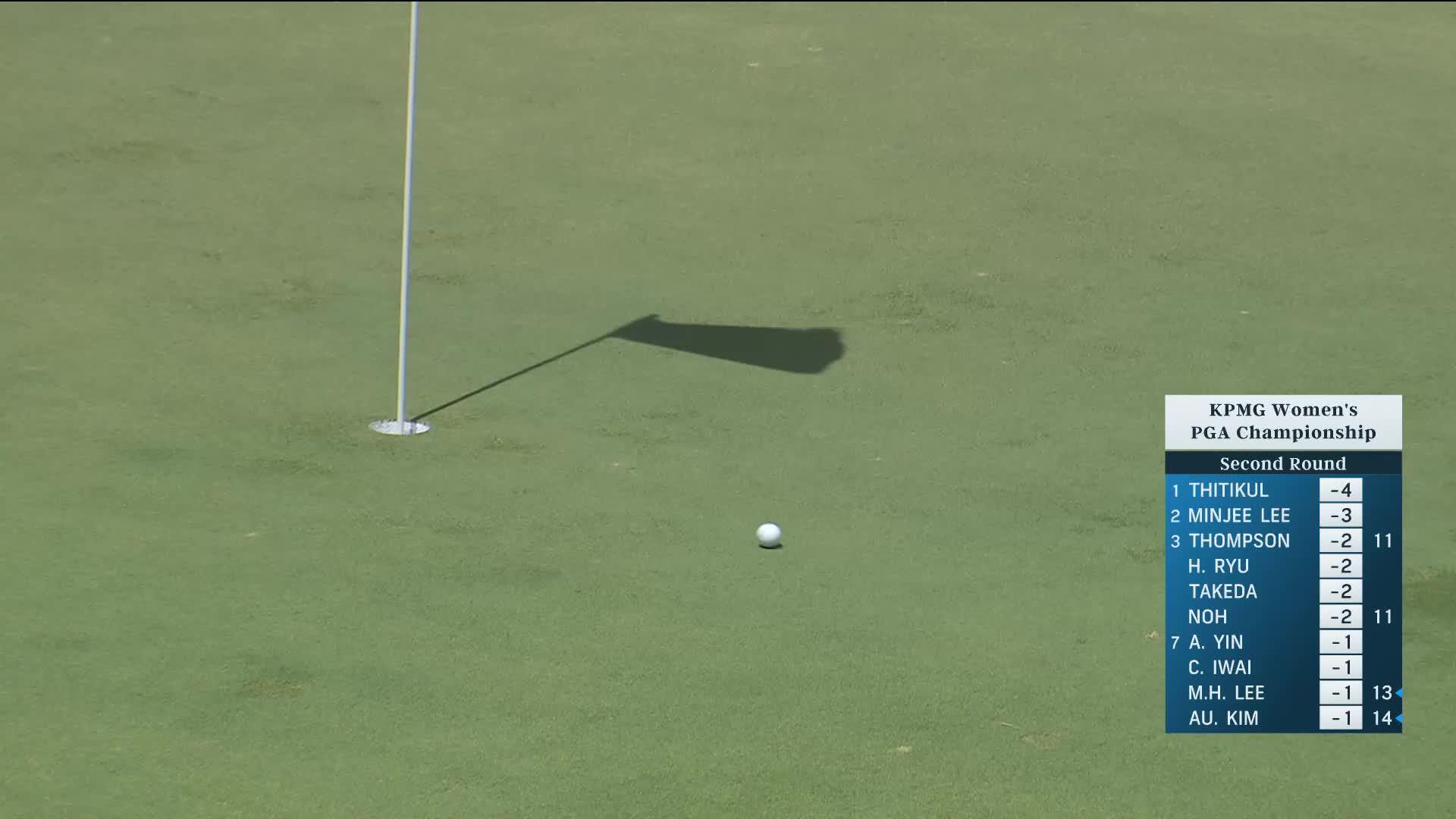 Allie White 1st Shot on No. 4 Hole - 2025 KPMG Women's PGA Championship Round 2 | KPMG Women's ...