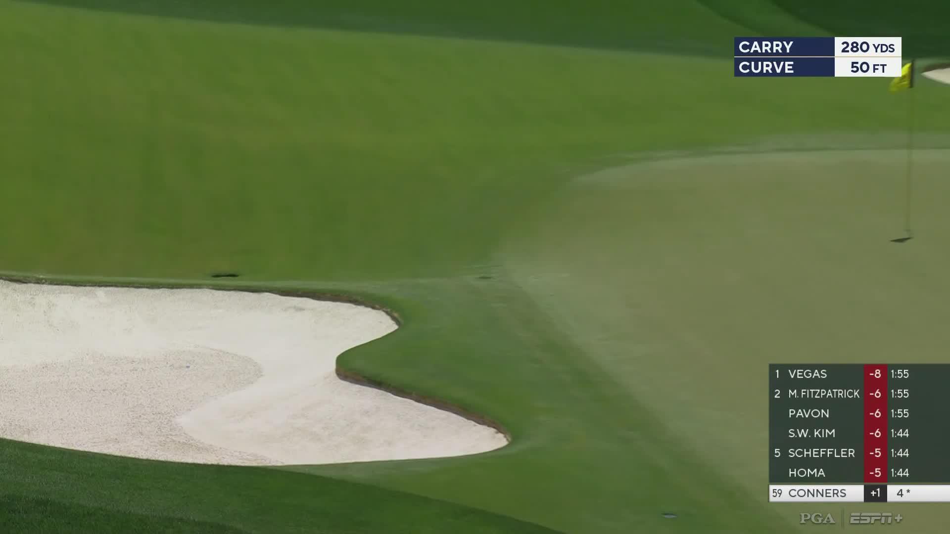 Corey Conners 1st Shot on No. 14 Hole - 2025 PGA Championship Round 3 | PGA Championship