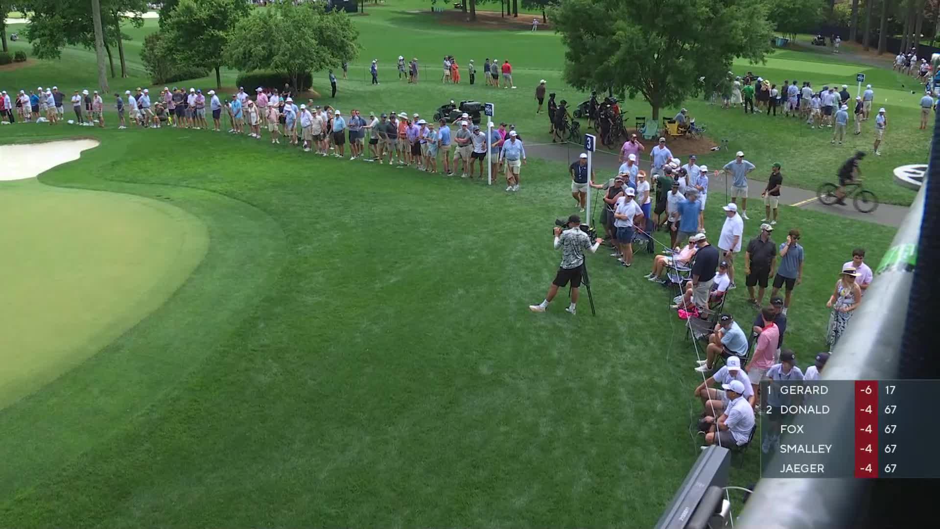 Bryson DeChambeau 2nd Shot on No. 3 Hole - 2025 PGA Championship Round 1 | PGA Championship