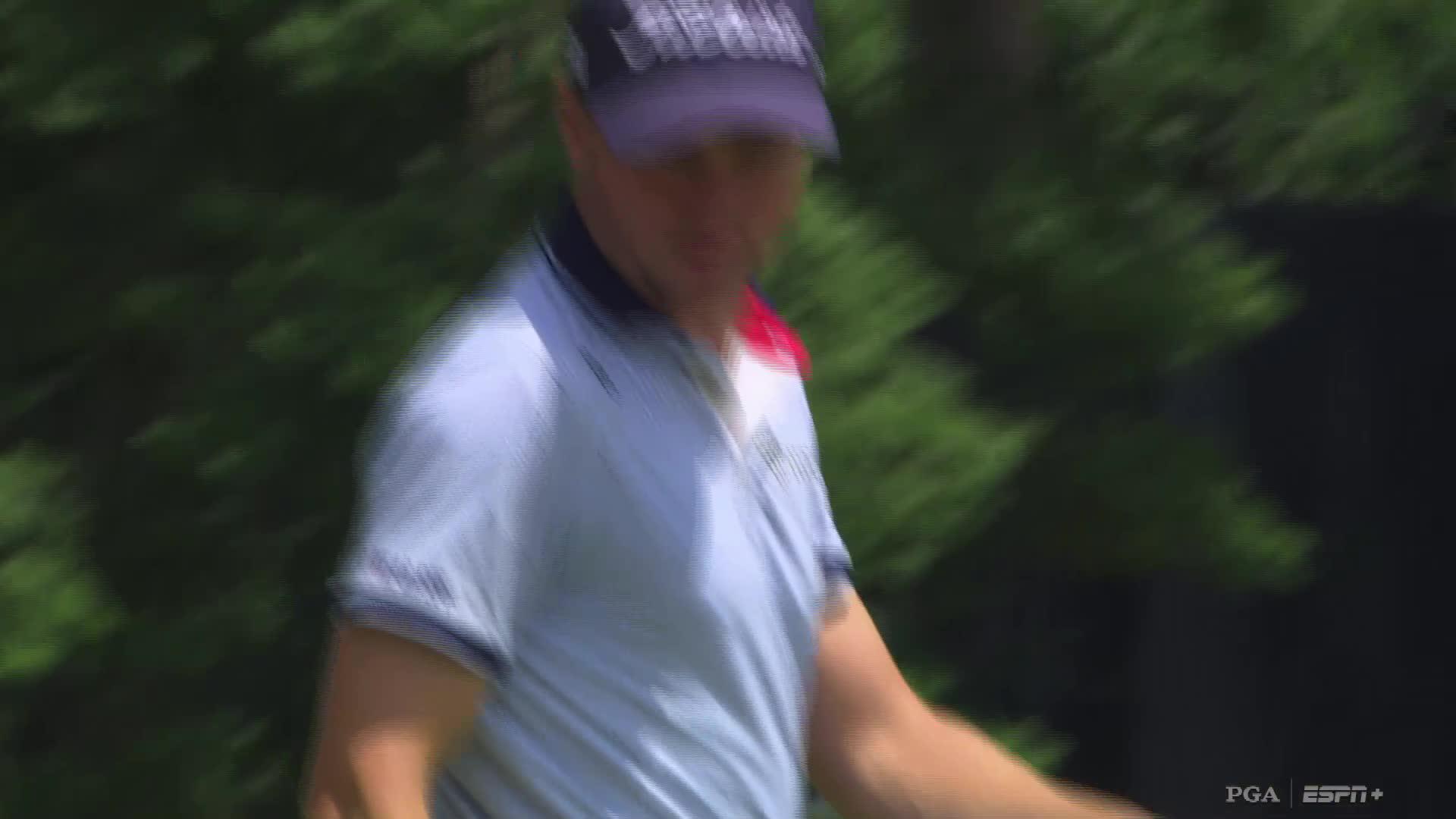 Justin Thomas 5th Shot on No. 3 Hole - 2025 PGA Championship Round 1 | PGA Championship