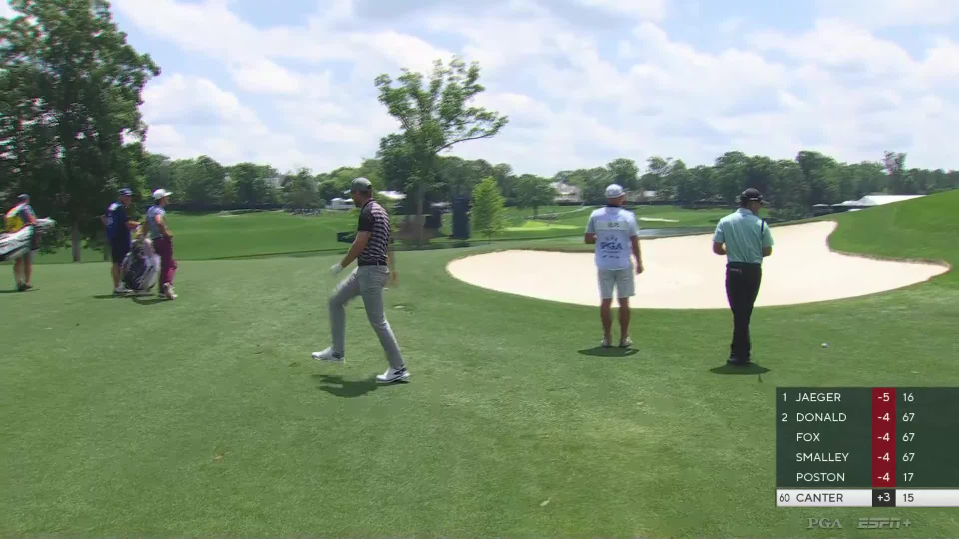 Laurie Canter 2nd Shot on No. 16 Hole - 2025 PGA Championship Round 1 | PGA Championship
