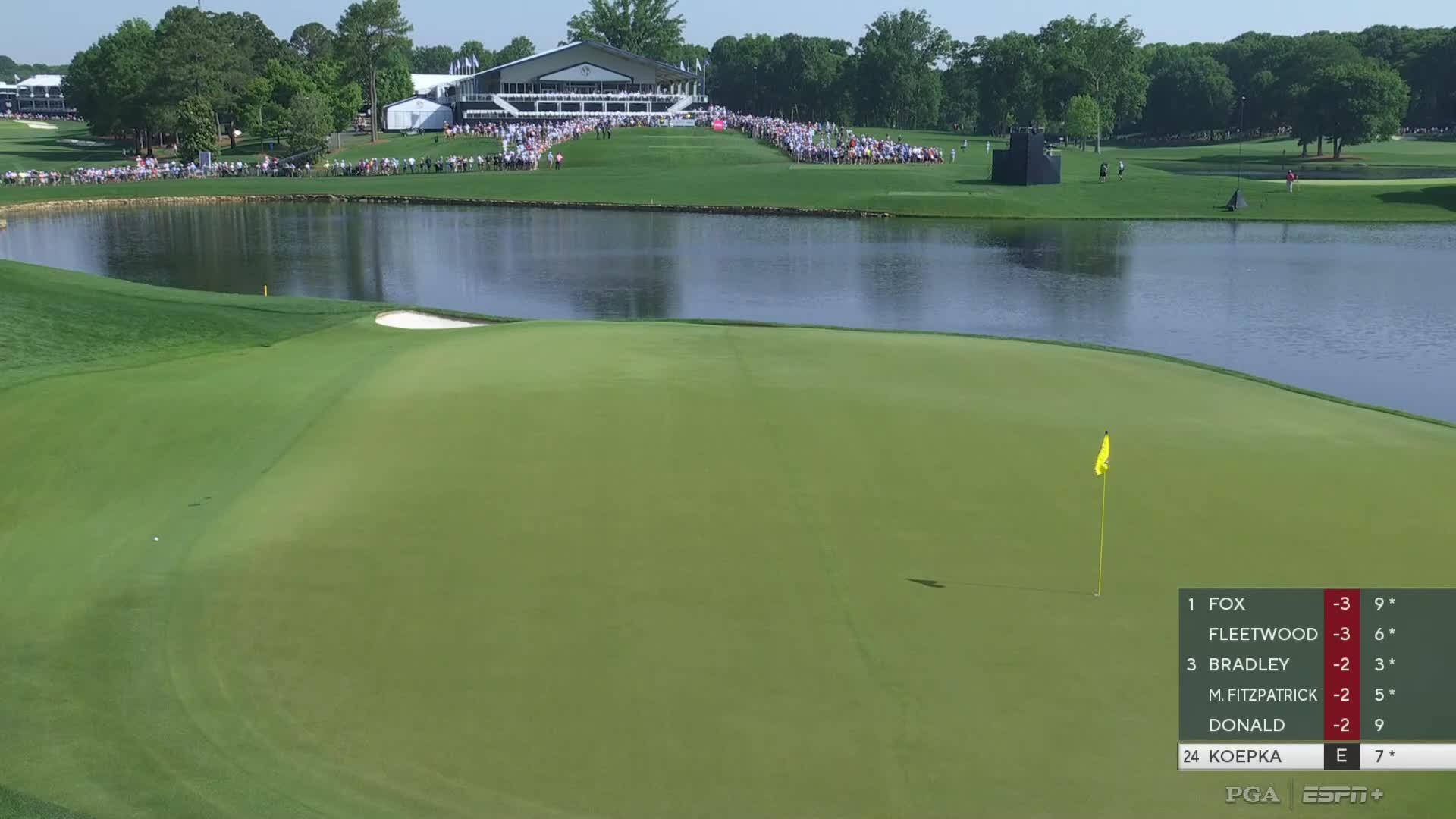 Brooks Koepka 1st Shot on No. 17 Hole - 2025 PGA Championship Round 1 | PGA Championship