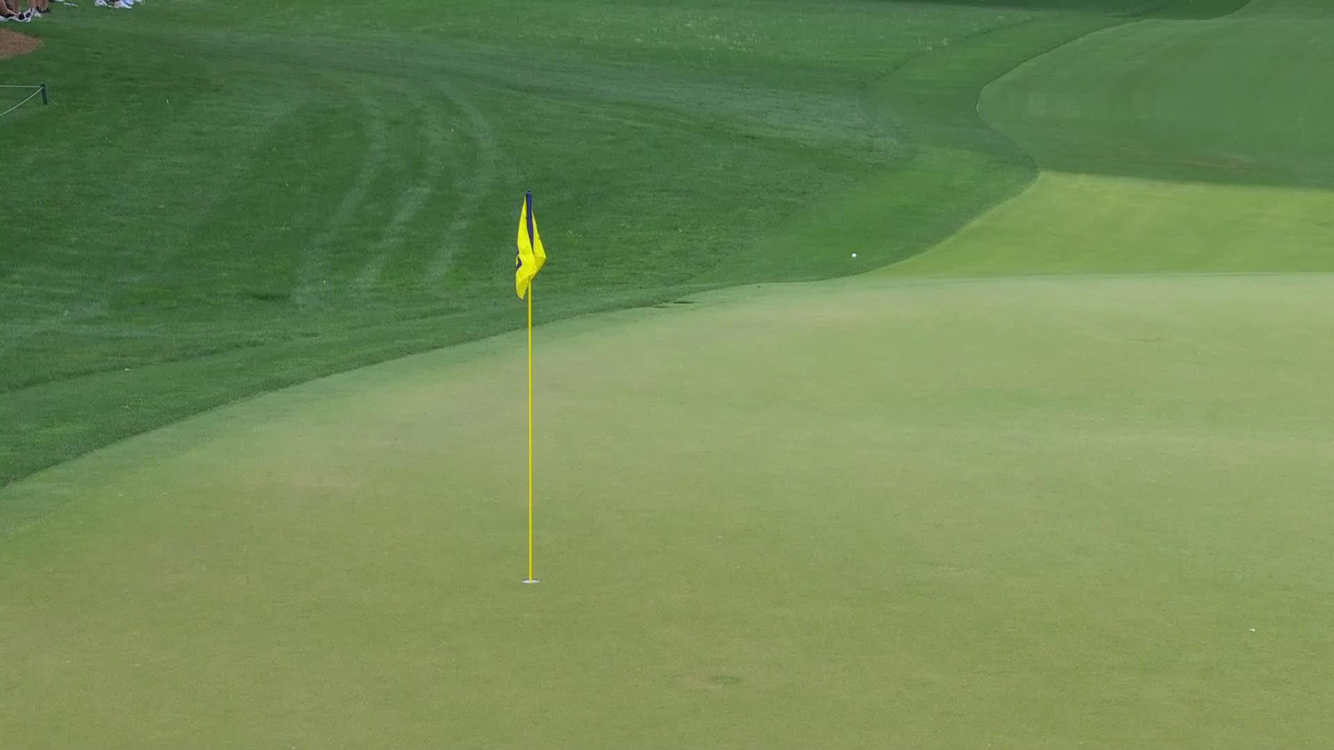 Jon Rahm 2nd Shot on No. 11 Hole - 2025 PGA Championship Round 2 | PGA Championship