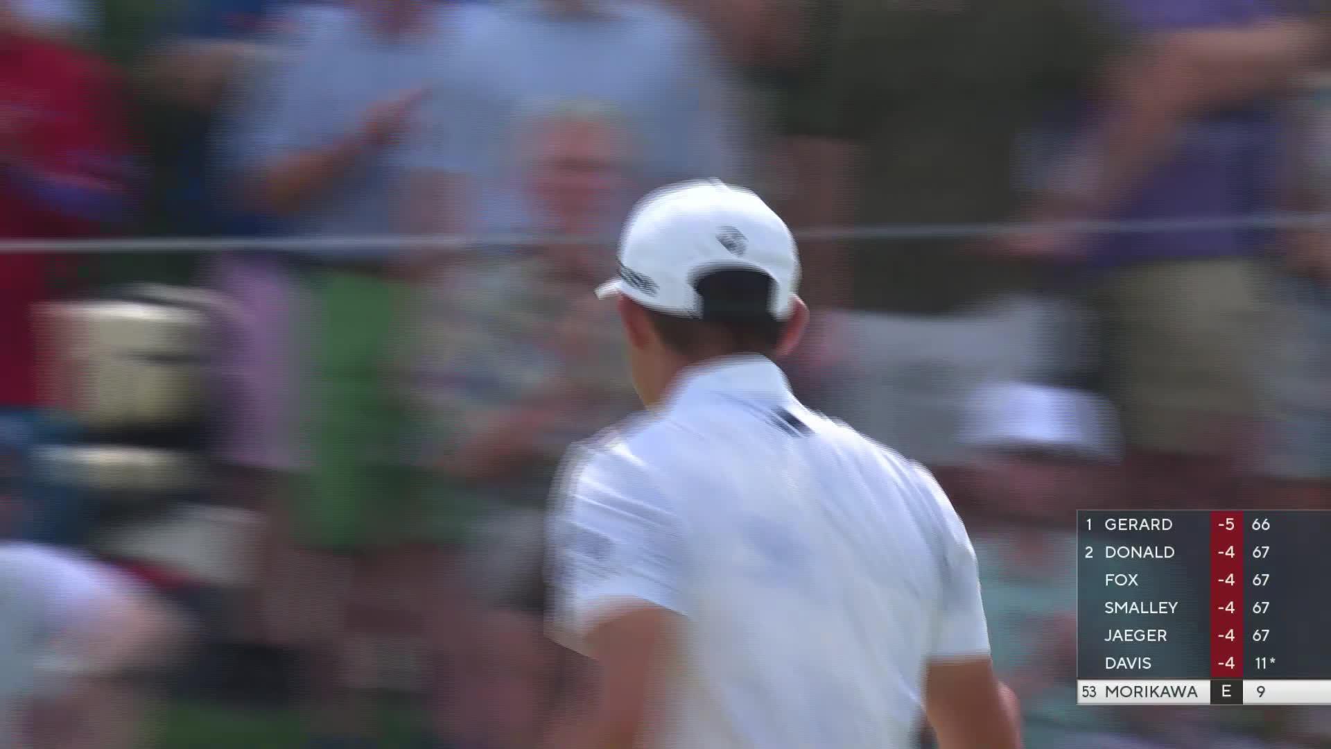 Collin Morikawa 4th Shot on No. 10 Hole - 2025 PGA Championship Round 1 | PGA Championship