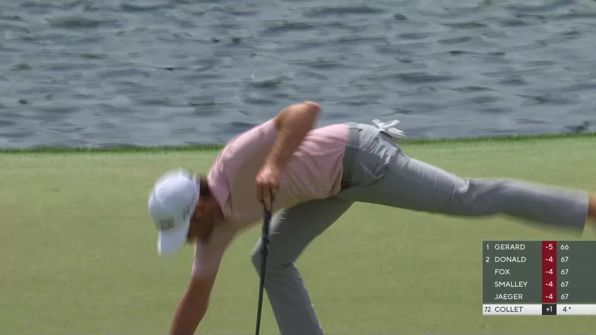 Tyler Collet 3rd Shot on No. 14 Hole - 2025 PGA Championship Round 1 ...