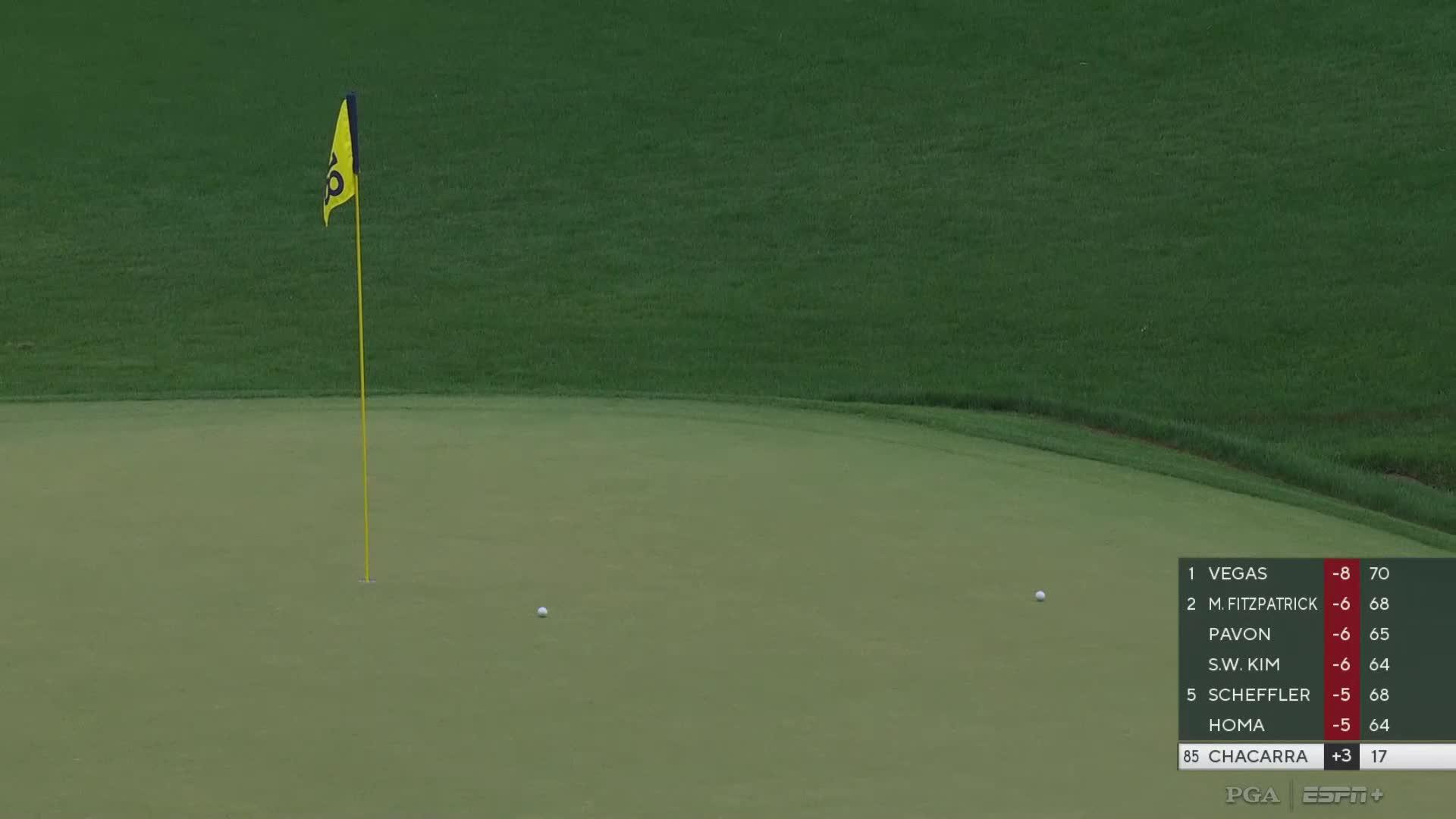 Eugenio Chacarra 3rd Shot on No. 18 Hole - 2025 PGA Championship Round 2 | PGA Championship