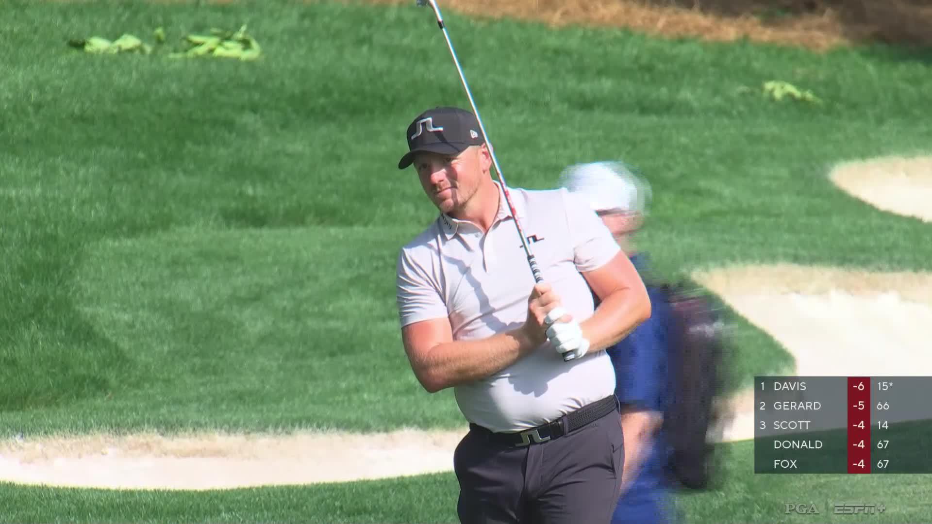 Matt Wallace 2nd Shot on No. 18 Hole - 2025 PGA Championship Round 1 | PGA Championship