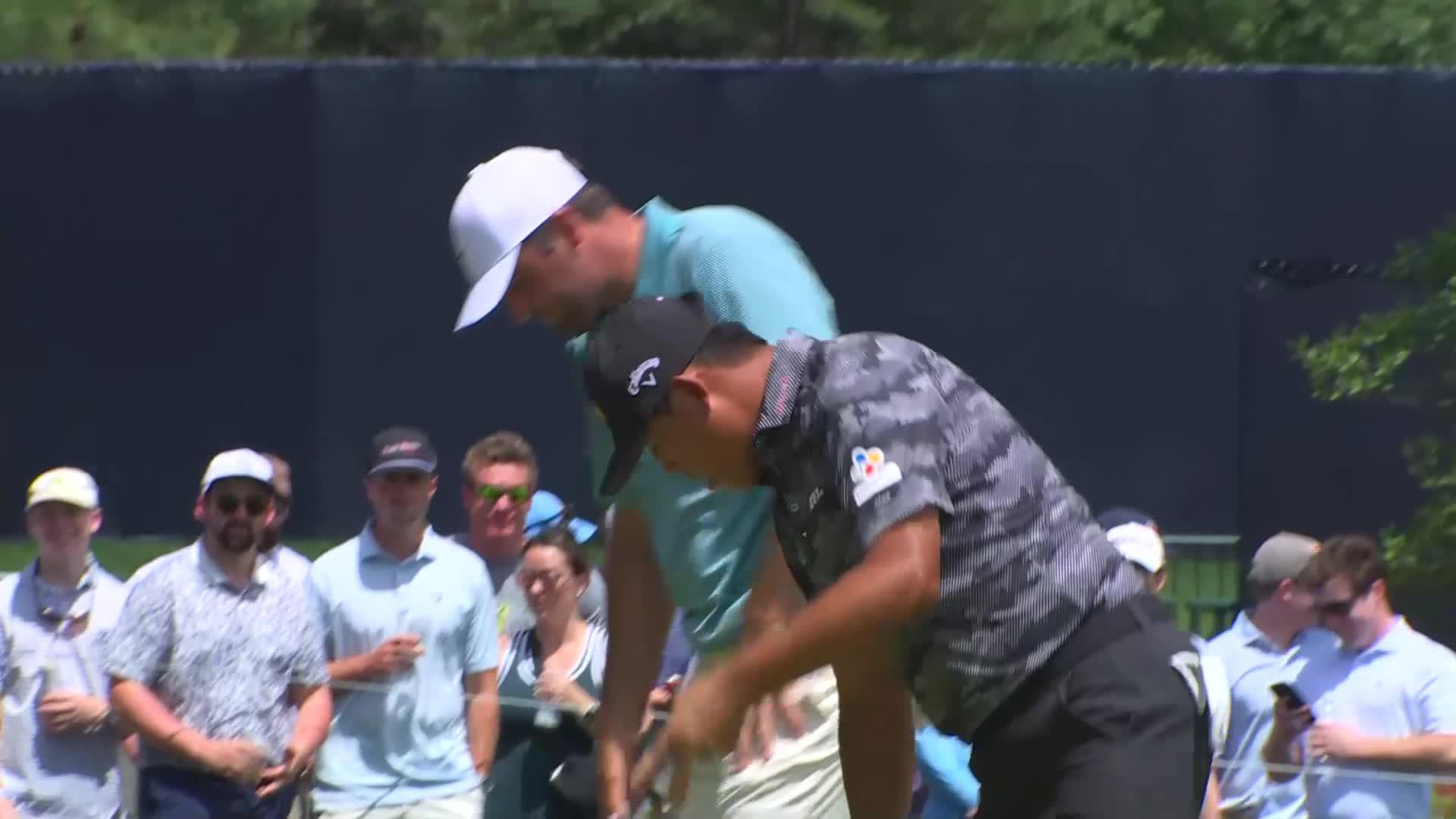 Si Woo Kim 4th Shot on No. 3 Hole - 2025 PGA Championship Round 3 | PGA Championship