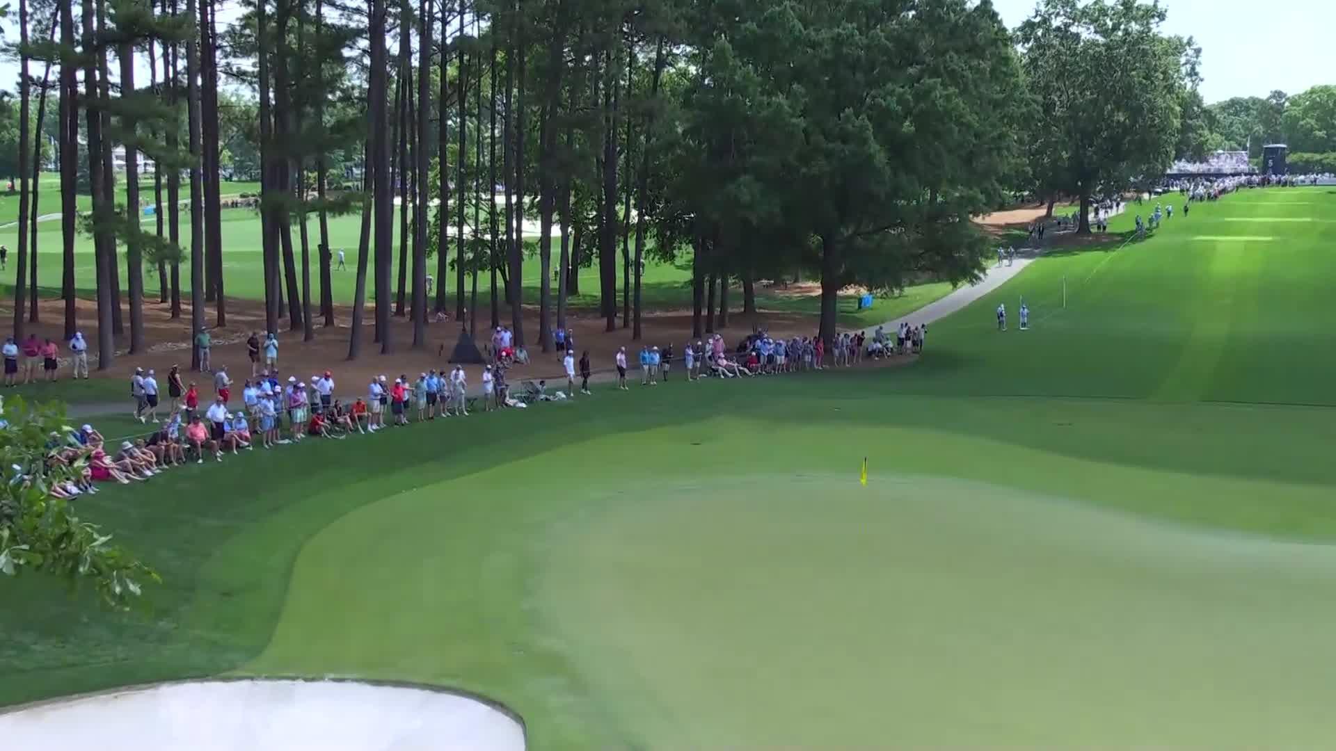 Patrick Cantlay 1st Shot on No. 6 Hole - 2025 PGA Championship Round 1 | PGA Championship